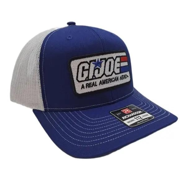 Accessories | 8s Retro G I Joe Richardson 112 Trucker Mesh Snapback Cap ...